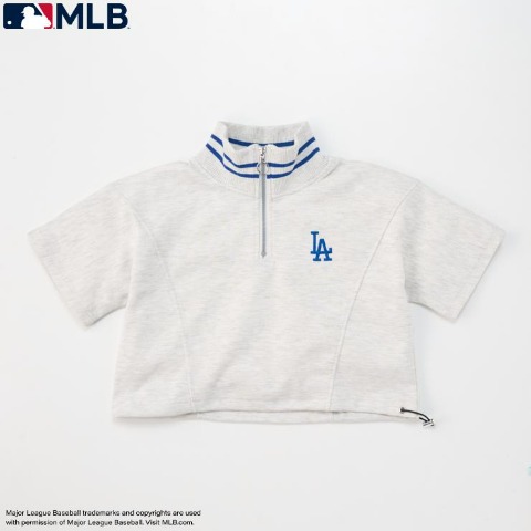 ジュニア ハーフZIP半袖Tシャツ（130～150cm・MLB） | バースデイ 公式オンラインストア